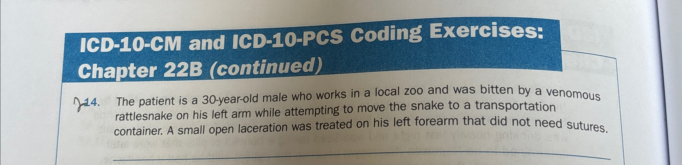 Solved ICD-10-CM and ICD-10-PCS Coding Exercises: Chapter | Chegg.com