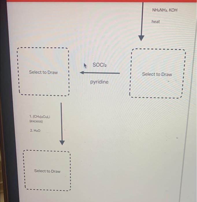 Solved Draw the products of the four step reaction sequence | Chegg.com