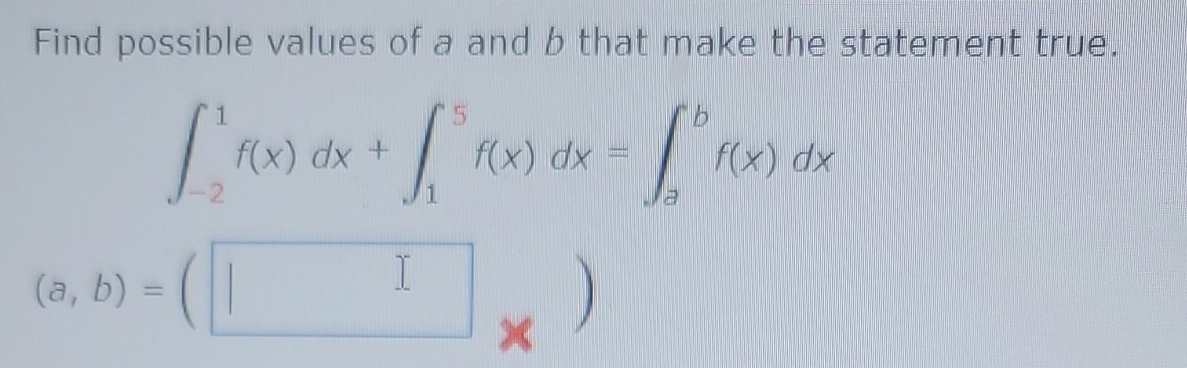 Solved Find possible values of a and b that make the | Chegg.com