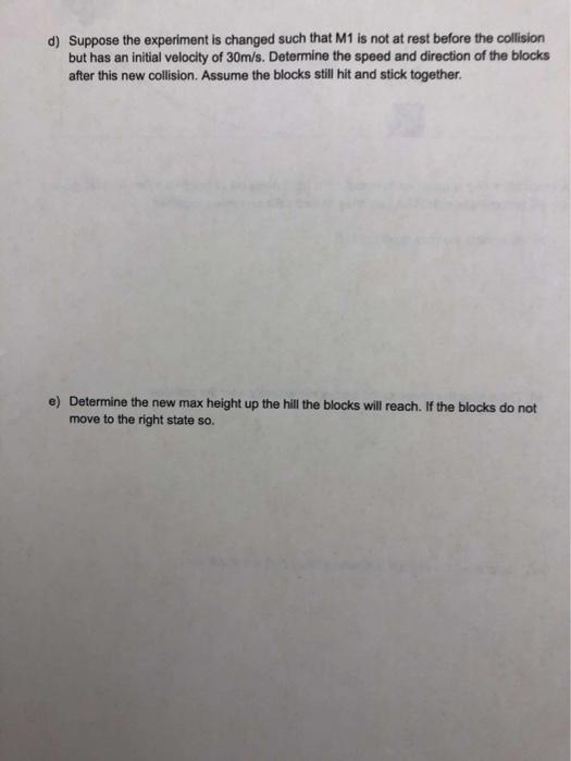 Solved M2 Мі A block M2 = 5kg is released from rest on a | Chegg.com