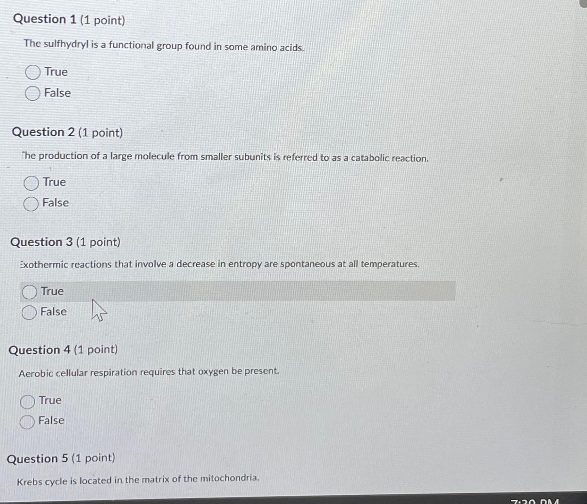 Solved Question 1 (1 ﻿point)The sulfhydryl is a functional | Chegg.com