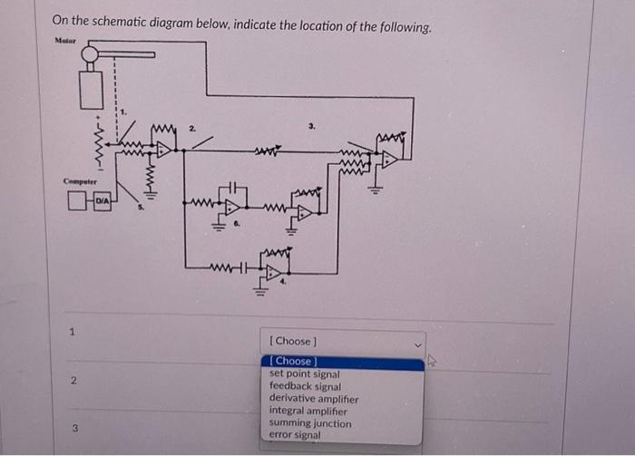 can you help me solve 1-6 pleasethe given choices are | Chegg.com