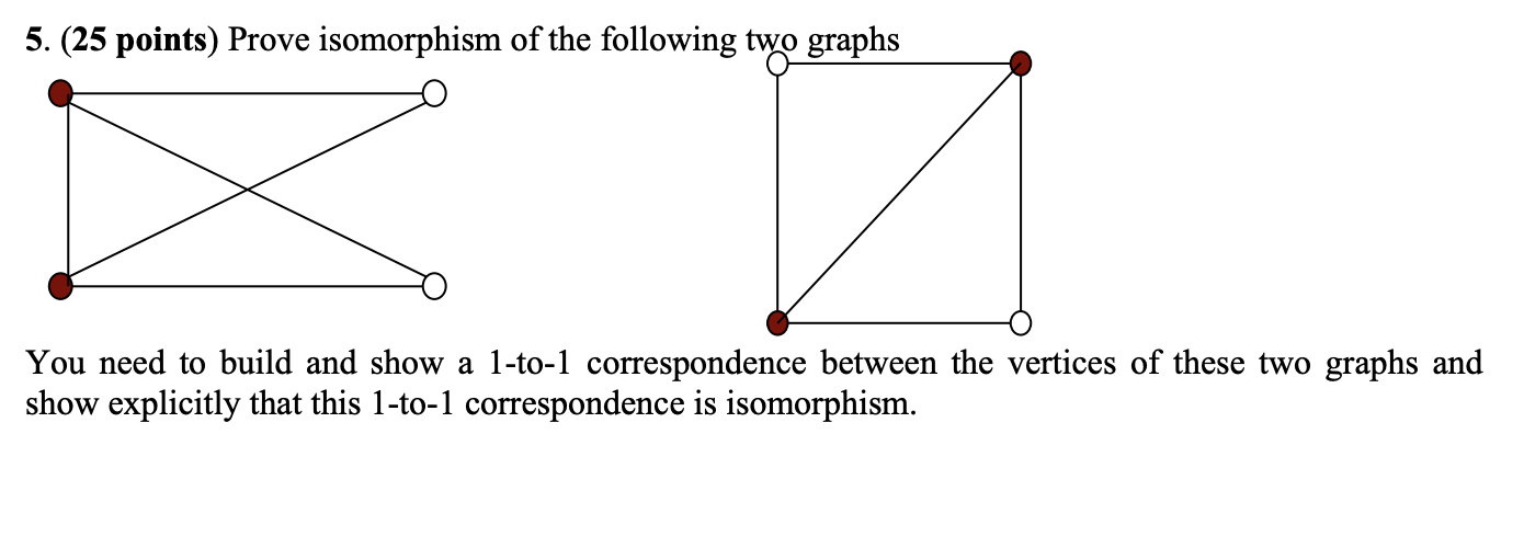 Solved Prove isomorphism of the followingYou need to build | Chegg.com