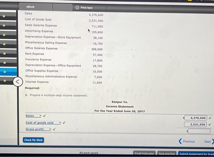 Solved The following selected accounts and their current | Chegg.com