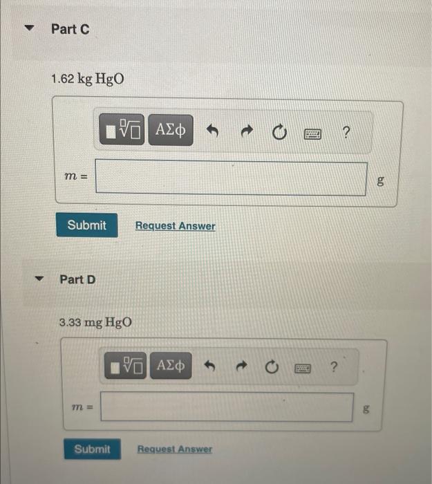 Solved For the reaction shown, calculate how many grams of | Chegg.com