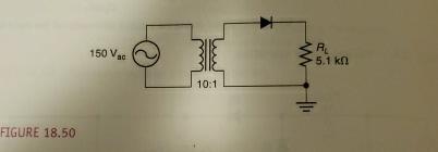 Solved 11. ﻿Determine the PIV for the diode in Figure | Chegg.com