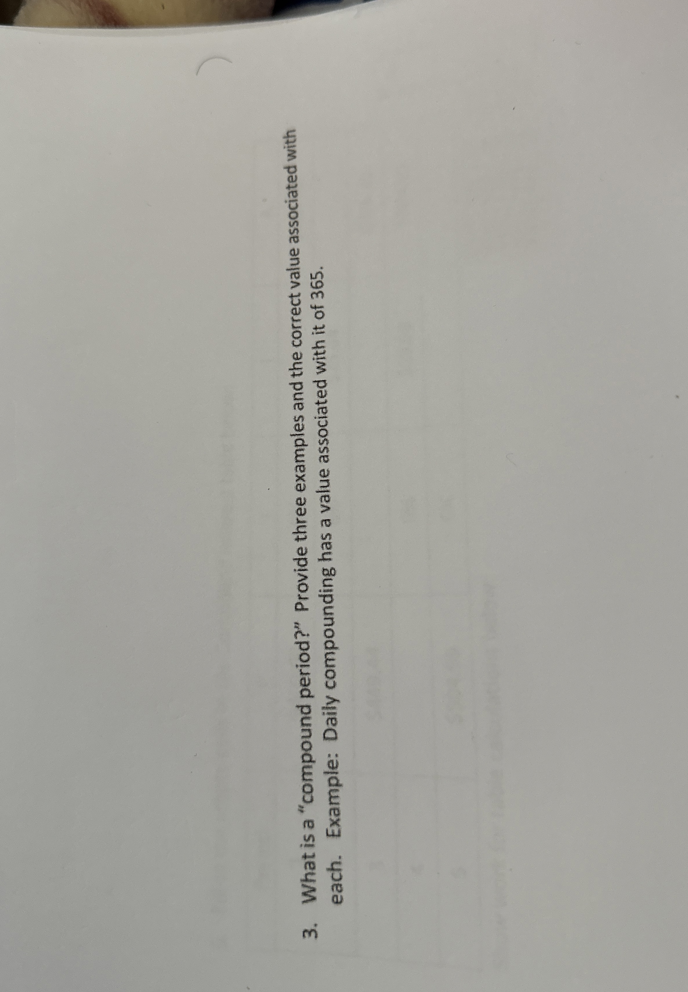 Solved What is a "compound period?" Provide three examples | Chegg.com