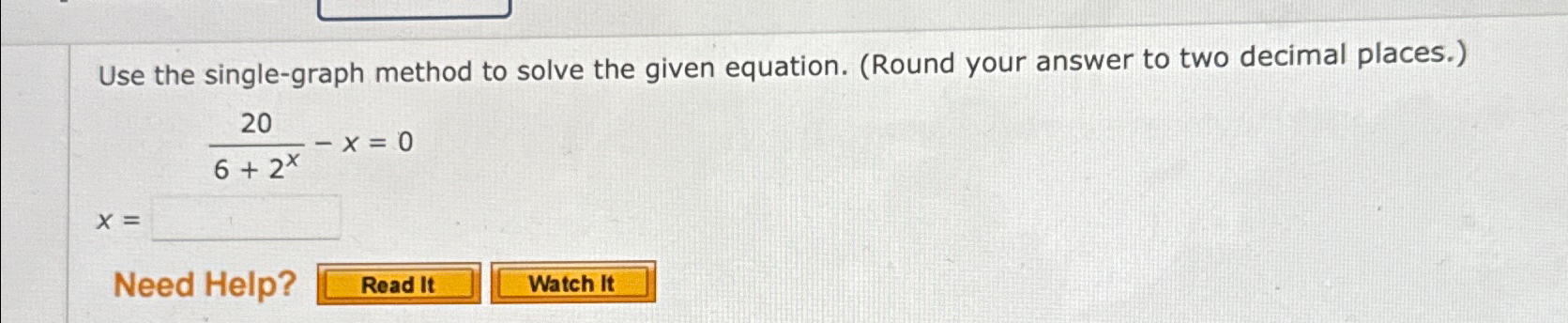 Solved Use the single-graph method to solve the given | Chegg.com