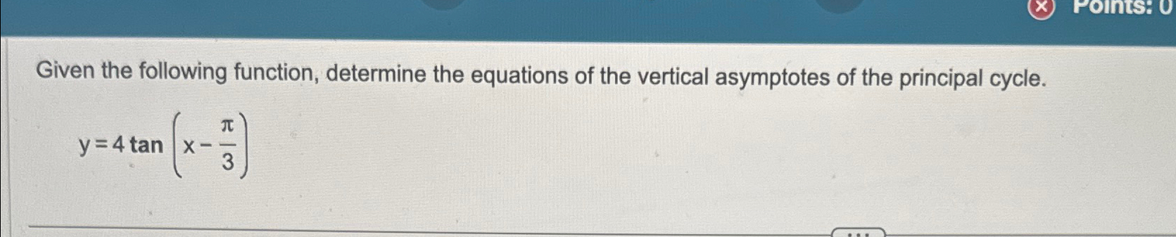 Solved Given the following function, determine the equations | Chegg.com