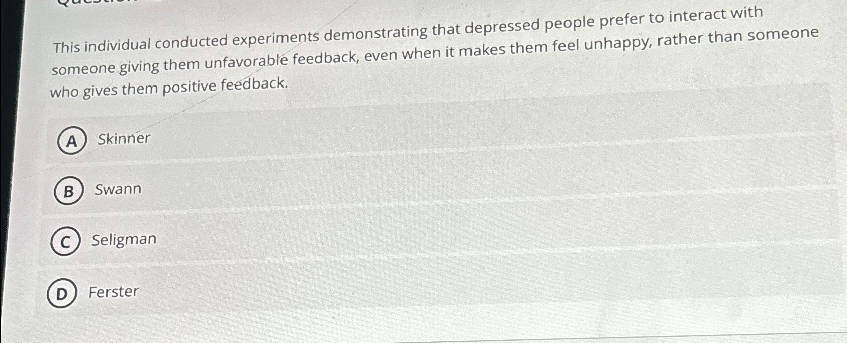 Solved This individual conducted experiments demonstrating | Chegg.com