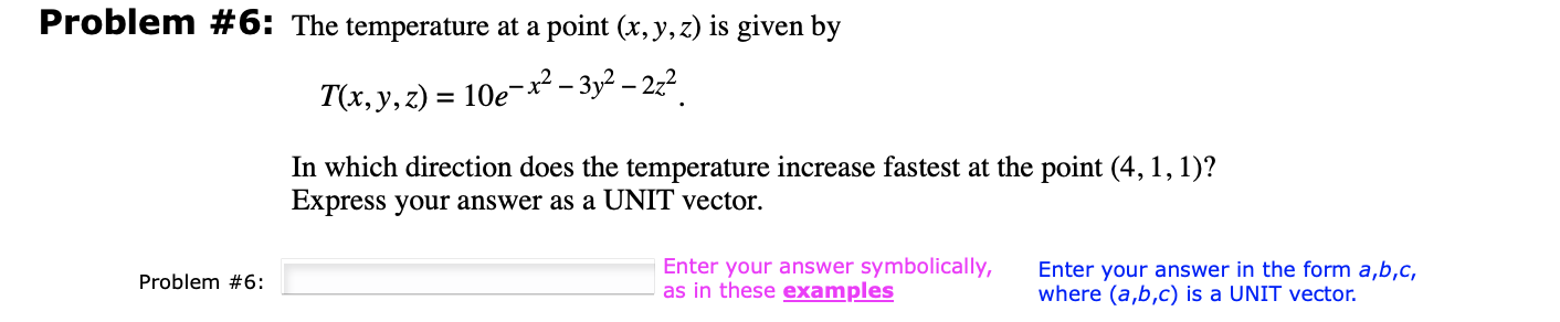 Solved Enter your answer symbolically,Enter your answer in | Chegg.com