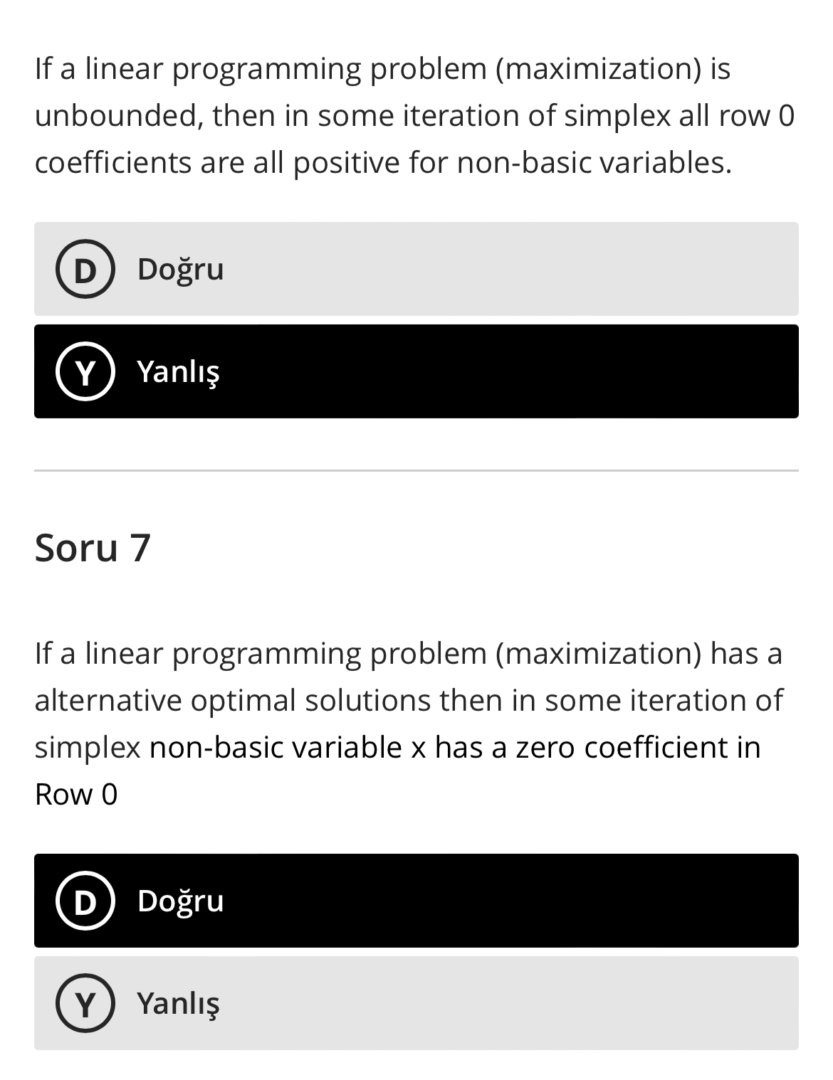 Solved If A Linear Programming Problem Maximization ﻿is 7778