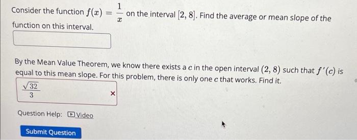 Solved Consider the function f(x) = 2x3 – 3x on the interval | Chegg.com