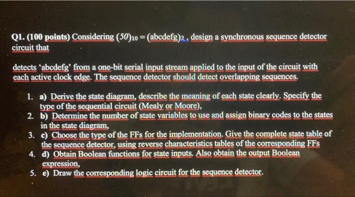 Solved Q1 100 Points Considering 50 10 Abcdefg 2