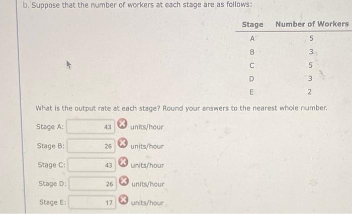 Solved The production process shown below consists of five | Chegg.com