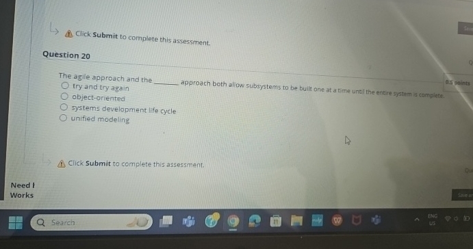 Solved → ﻿A Click Submit to complete this | Chegg.com
