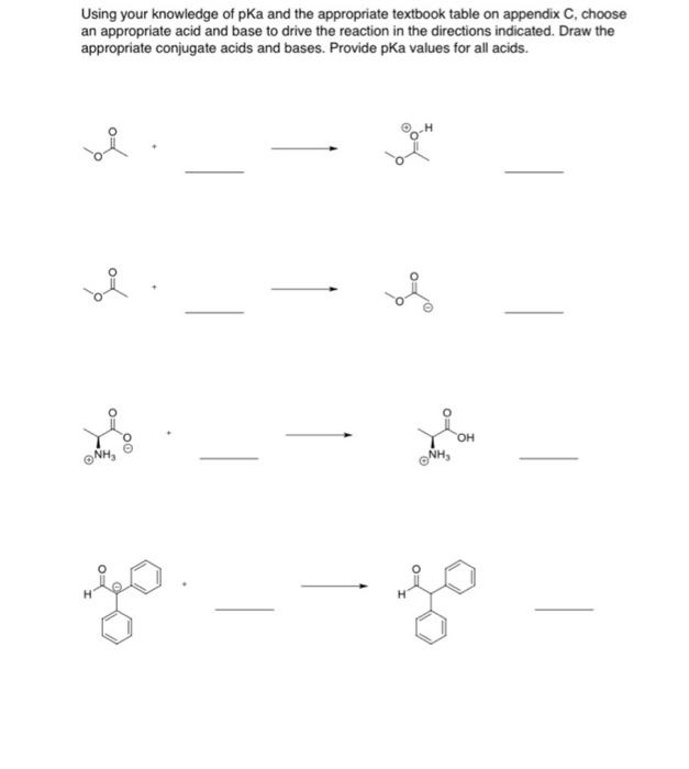 Solved Using your knowledge of pka and the appropriate | Chegg.com
