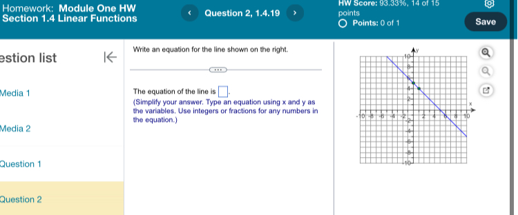 Solved Homework: Module One HW HW Score: 93.33%,14 ﻿of 15 | Chegg.com