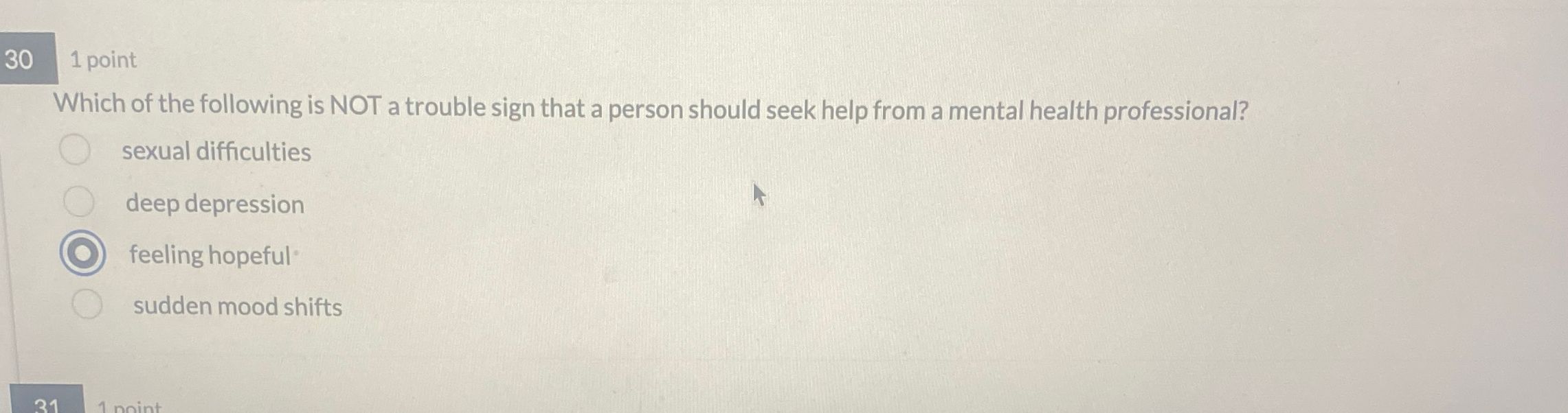 Solved 301 pointWhich of the following is NOT a trouble | Chegg.com Solved 301 pointWhich of the following is NOT a trouble | Chegg.com