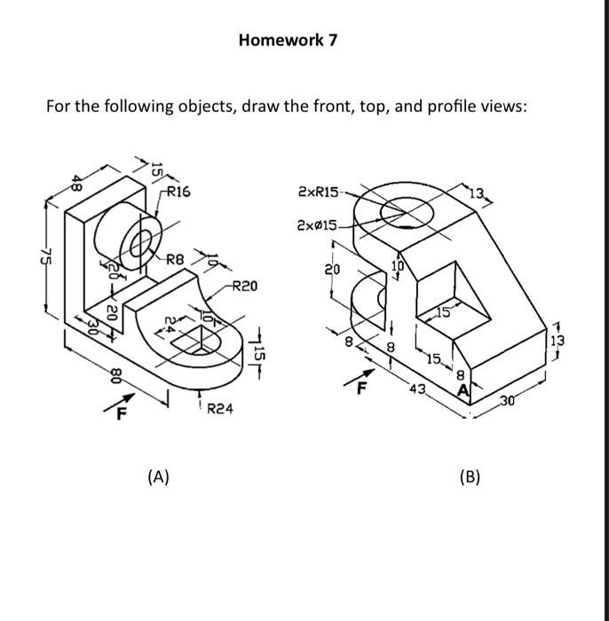 Solved please solve this problem in a (.dwg) file type it's | Chegg.com