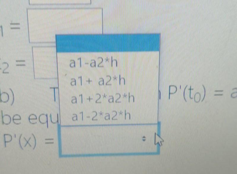 Solved [CLO3] When using general method to derive | Chegg.com