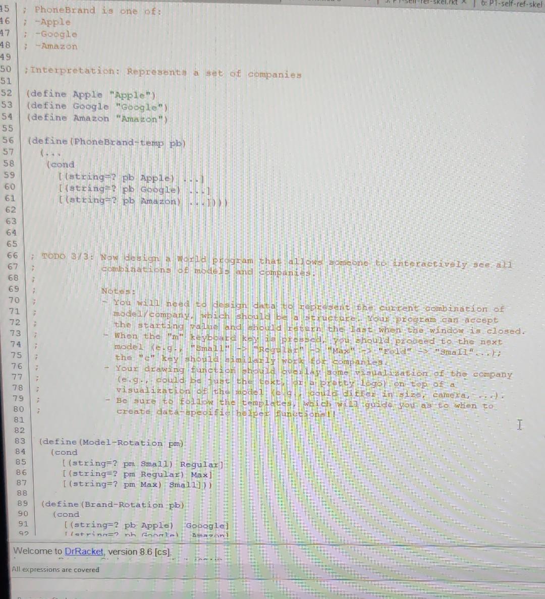 (require 2htdp/ universe) i. Recently a new website | Chegg.com