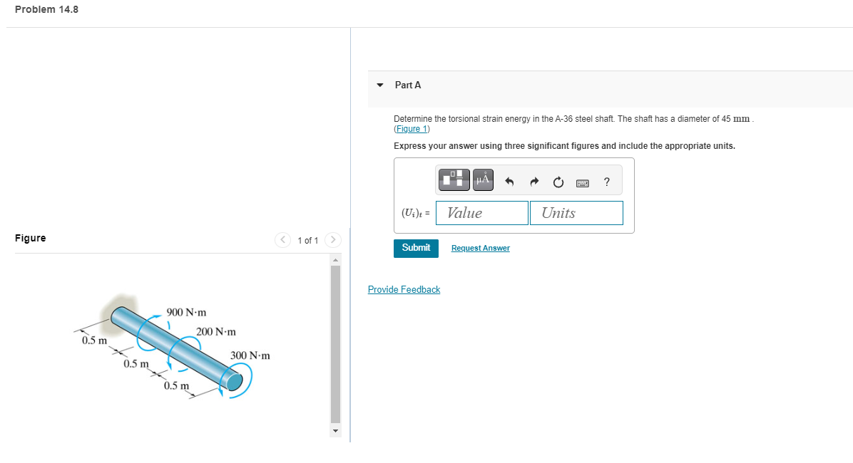 Solved Problem 14.8Part ADetermine the torsional strain | Chegg.com