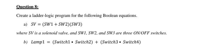 Solved Question 7: Convert the following logic diagrams into | Chegg.com