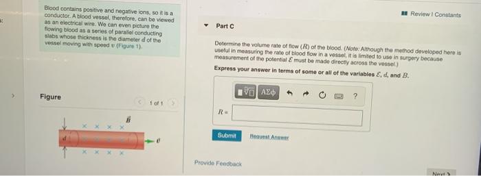 Solved A Review Constant Blood contains positive and | Chegg.com