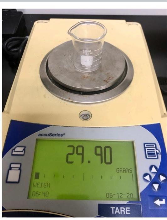 Solved We measure masses using a digital centigram balance. | Chegg.com