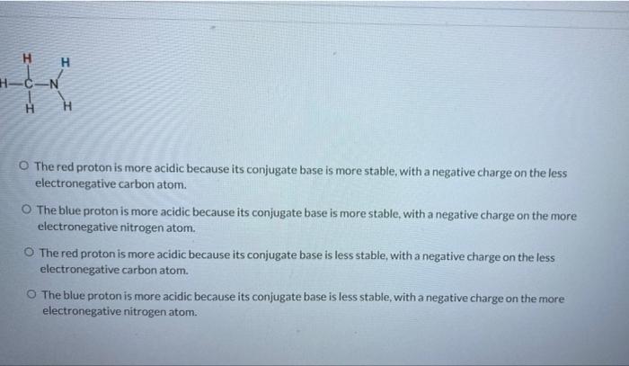 Solved In each compound below, two protons are color-coded | Chegg.com