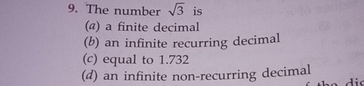 Solved The number 32 ﻿is(a) ﻿a finite decimal(b) ﻿an | Chegg.com