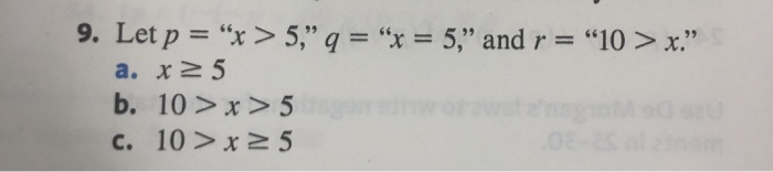 Solved 9 Let P X 5 Q X 5 And R 10 X A 