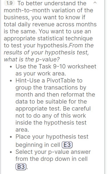 Solved I am unsure how to reformat the pivot table to | Chegg.com