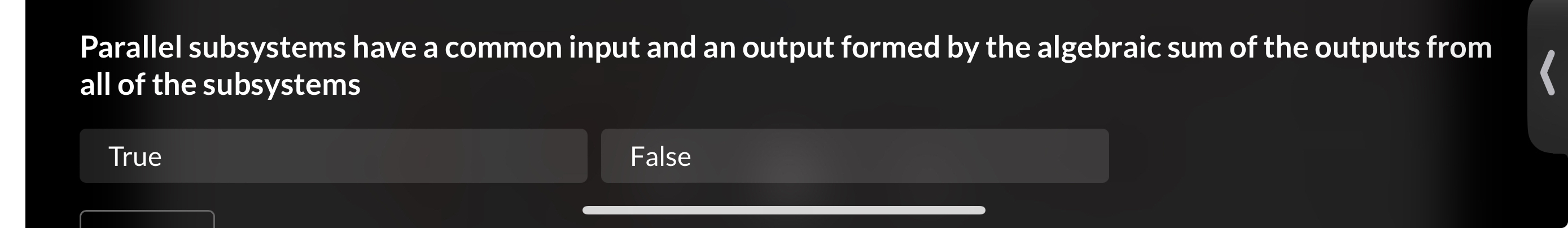 Solved Parallel subsystems have a common input and an output | Chegg.com