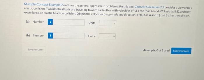 Solved Multiple-Concept Example 7 outlines the general | Chegg.com