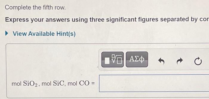 Solved Consider the balanced equation SiO2( | Chegg.com