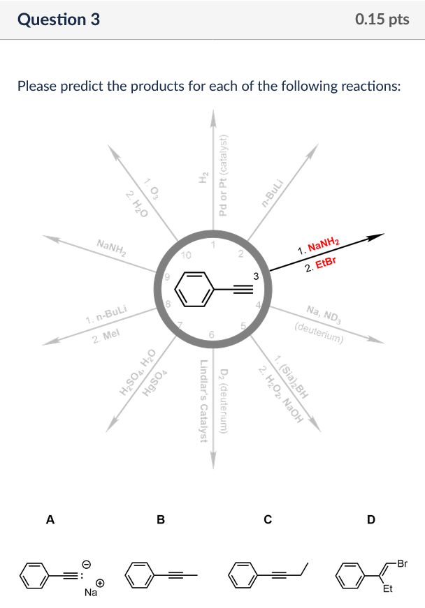 Solved Please predict the products for each of the following | Chegg.com