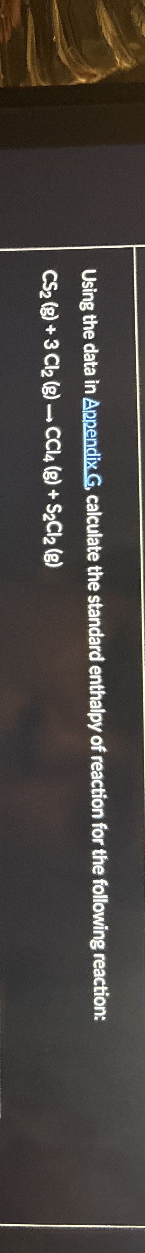 Solved Using the data in Appendix G, ﻿calculate the standard | Chegg.com