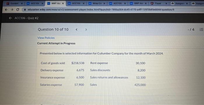 [Solved]: View Policies Current Attempt in Progress Present