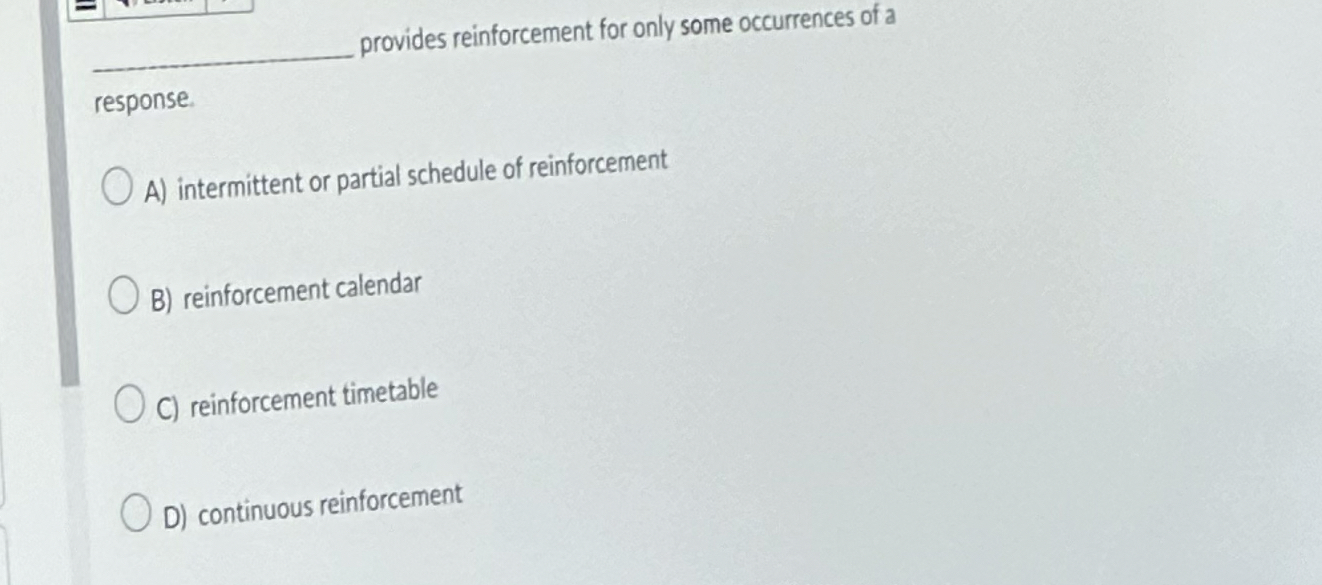 Solved provides reinforcement for only some occurrences of | Chegg.com