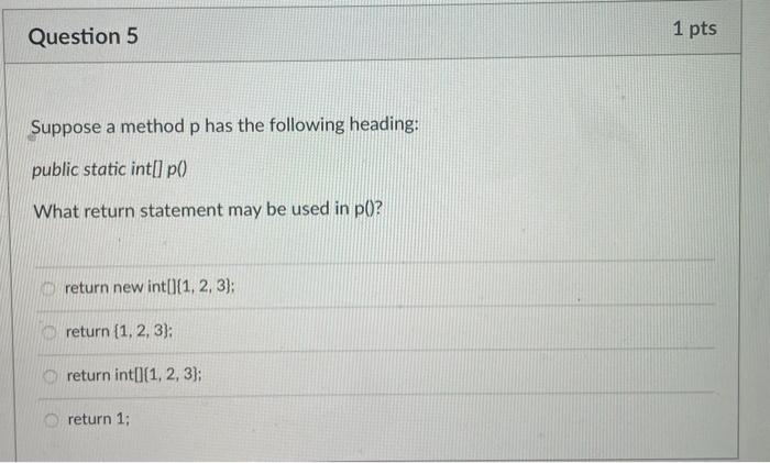 Solved Question 1 Once An Array Is Created Its Size Can Be