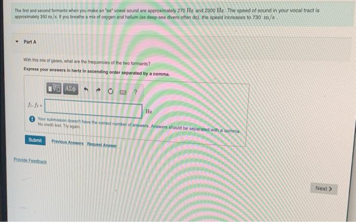 Solved The frst and second formants when you make an 'ee' | Chegg.com