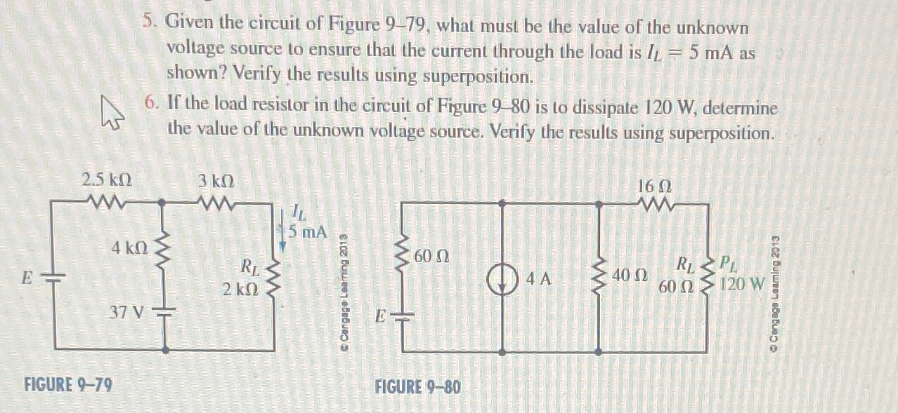 Solved Given the circuit of Figure 9-79, ﻿what must be the | Chegg.com