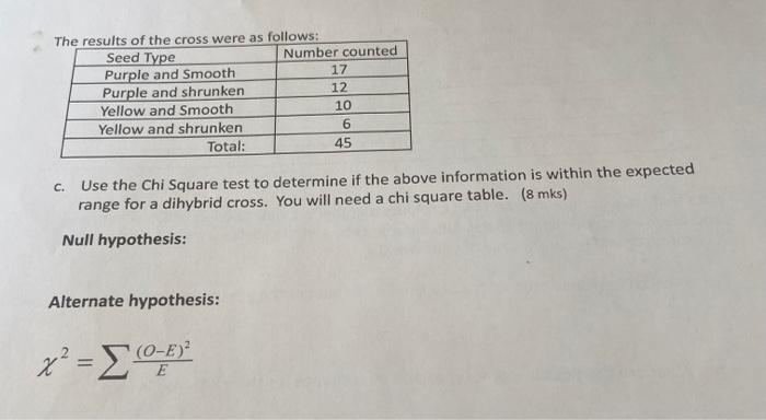 Solved 4. In corn, purple seed colour is dominant over | Chegg.com