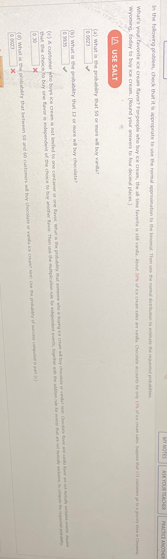 Solved In the following problem, check that it is | Chegg.com