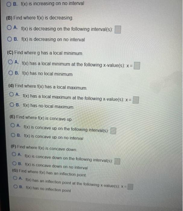 Solved For all answers, follow these formatting | Chegg.com