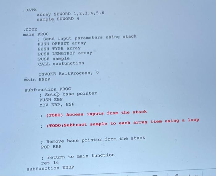 Consider the following code. The main function is | Chegg.com