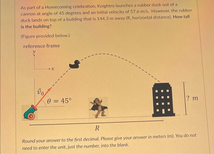 Solved As part of a Homecoming celebration, Knightro | Chegg.com