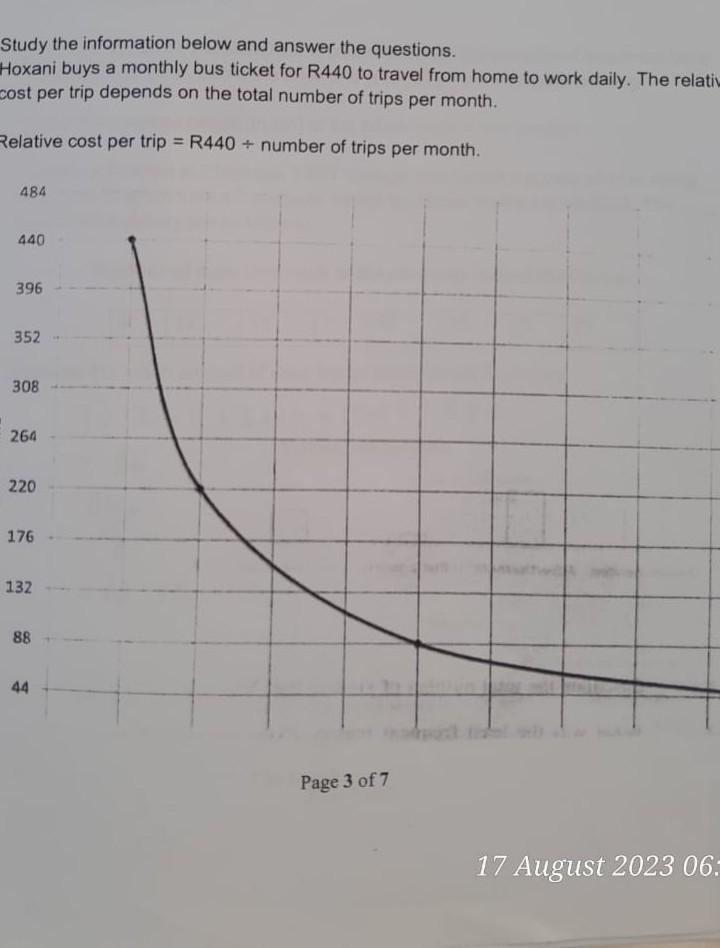 Solved Study the information below and answer the questions. | Chegg.com